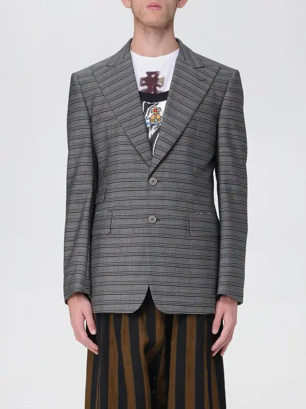 VIVIENNE WESTWOOD Tailored Jacket With Striped Pattern
