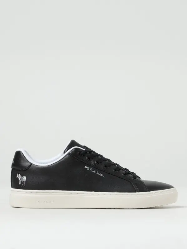 Paul Smith Leather Lace-up Sneakers - Black