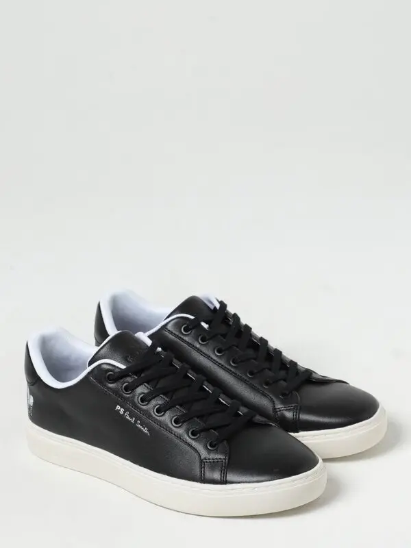 Paul Smith Leather Lace-up Sneakers - Black