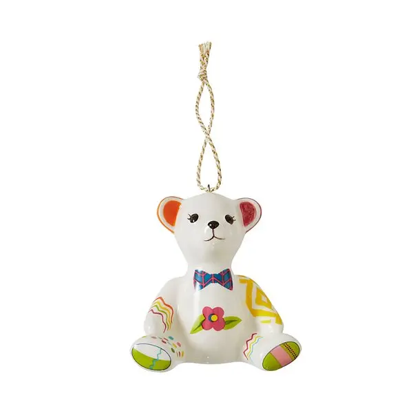 SPODE Kit Kemp For Willow Bear Patchwork Ornament - Multi