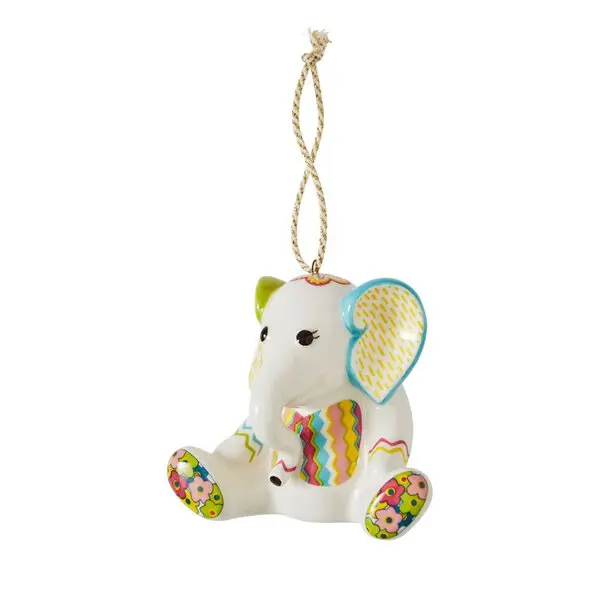 SPODE Spade Jambo Elephant Patchwork Ornament