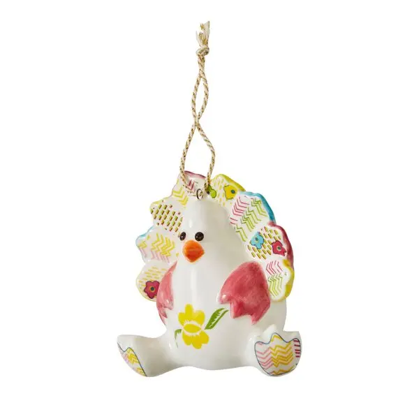 SPODE Kit Kemp For Timothy Turkey Patchwork Ornament