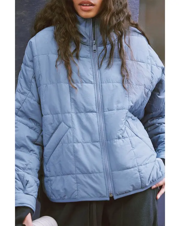 Free People Pippa Packable Puffer Jacket - Skyline