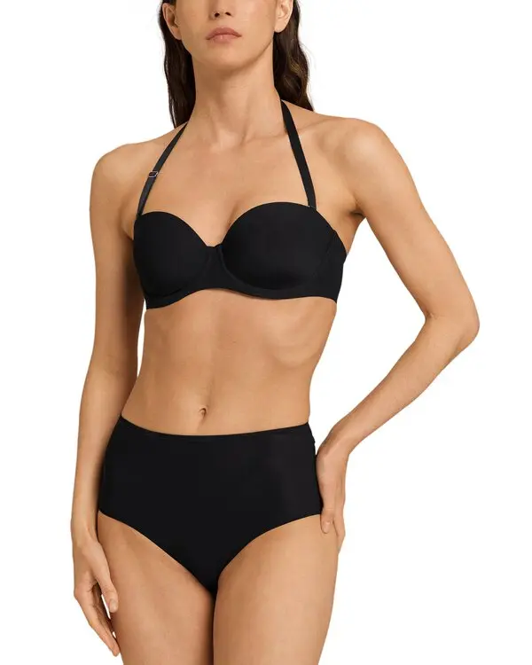 Hanro Allure Convertible Strapless Bra - Black