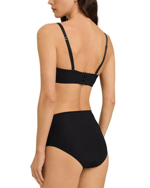 Hanro Allure Convertible Strapless Bra - Black