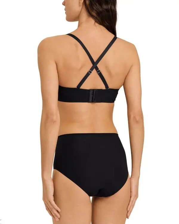 Hanro Allure Convertible Strapless Bra - Black