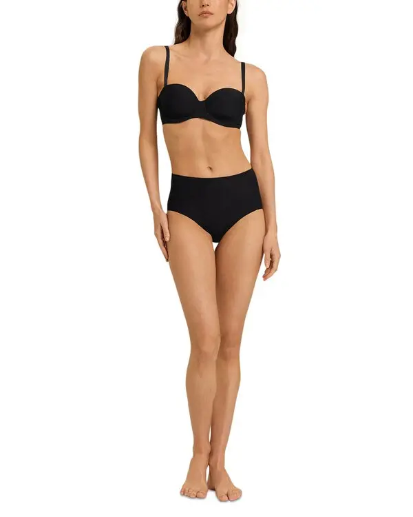 Hanro Allure Convertible Strapless Bra - Black