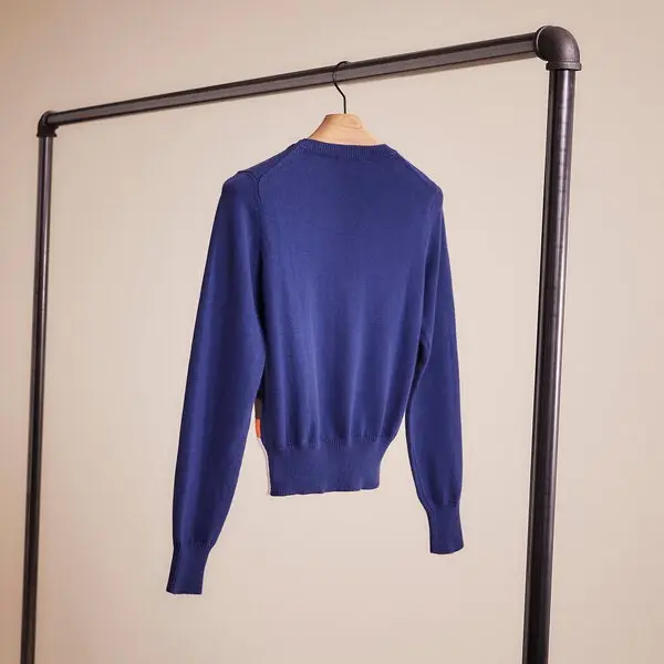 COACH® Restored Moonscape Crewneck Sweater