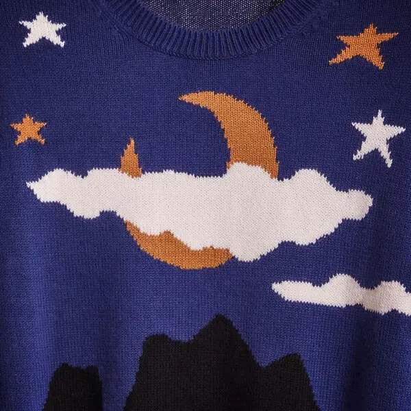 COACH® Restored Moonscape Crewneck Sweater