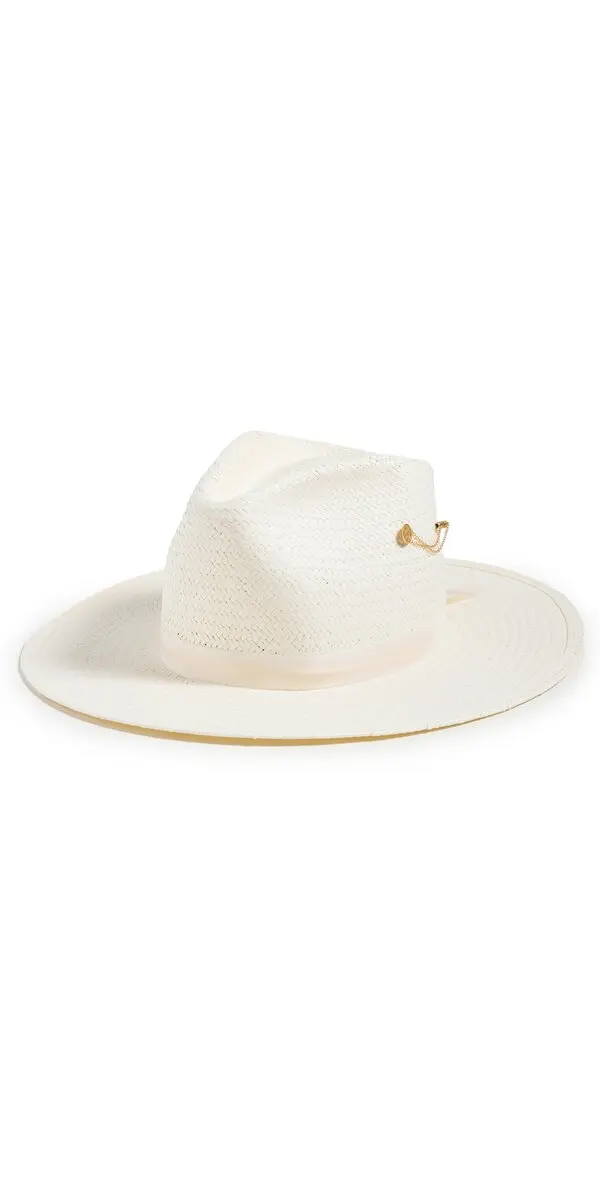 Freya Wanderer Packable Straw Hat - White