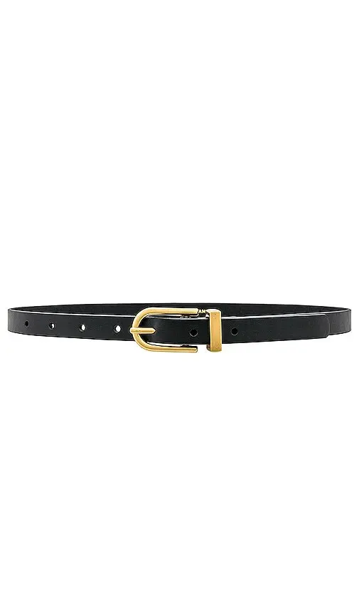 FRAME Petit Simple Art Deco Belt - Blk