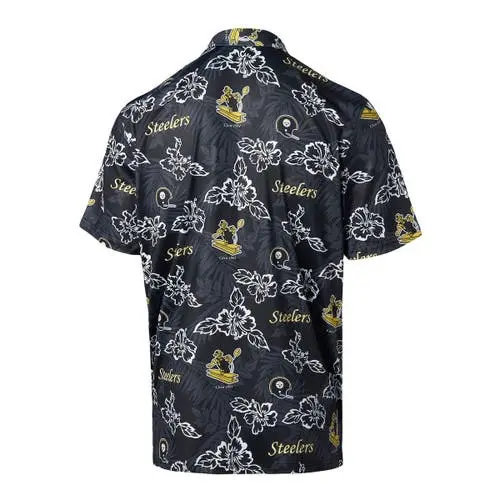 Reyn Spooner Pittsburgh Steelers Throwback Pua Performance Polo