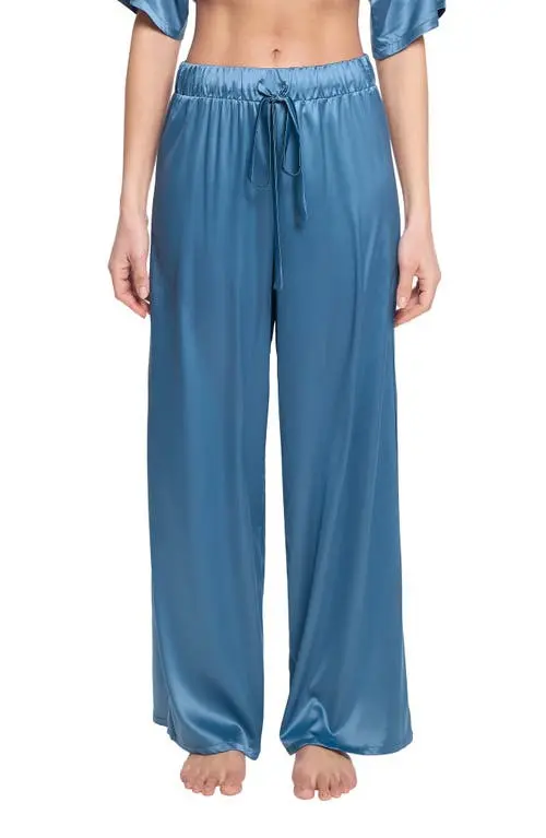 Hanky Panky Luxe Satin Pajama Pants - Bath Time