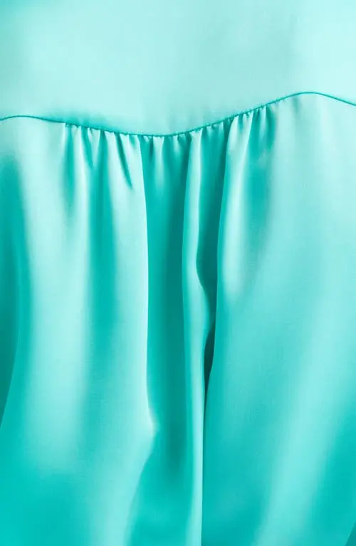 Ramy Brook Dina Matte Satin Bodysuit - Jade
