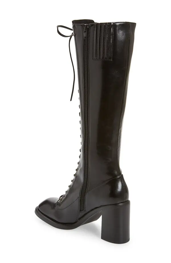 Jeffrey Campbell Engage Lace-up Knee High Boot