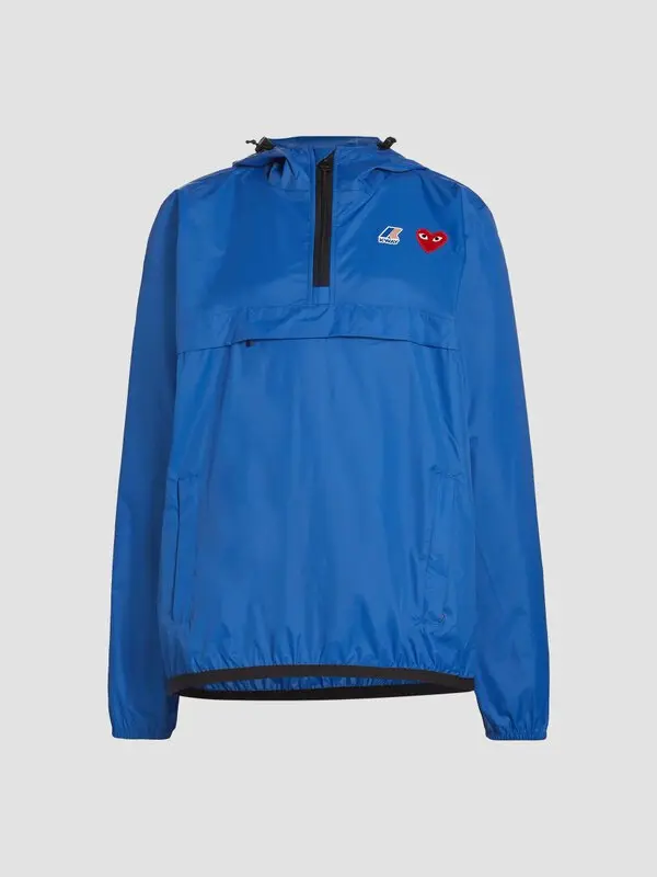 Play Comme Des Garcon K-way Quarter-zip Jacket