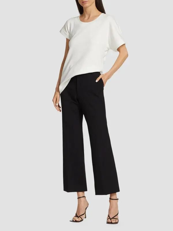 Proenza Schouler Marlene Wool Flare Pants