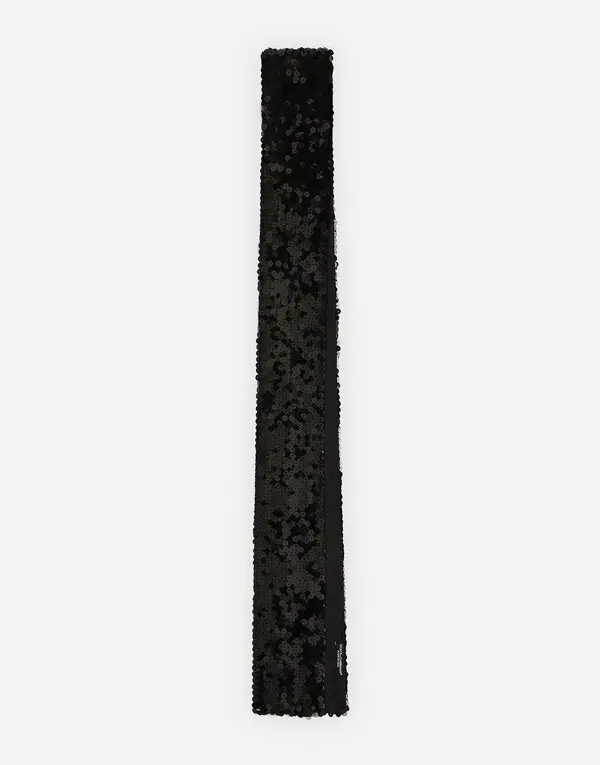 Dolce & Gabbana Sciarpa 146x7 - Black