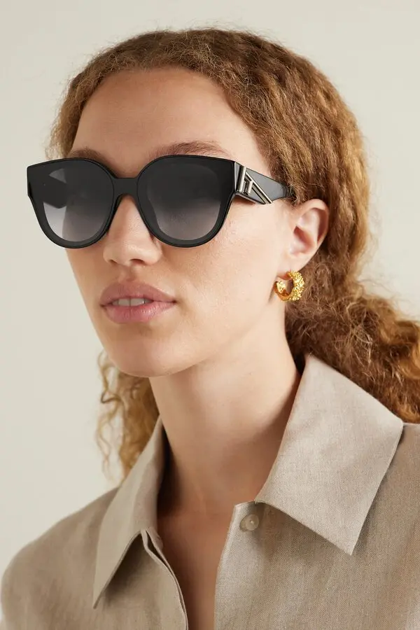 Fendi First D-frame Sunglasses