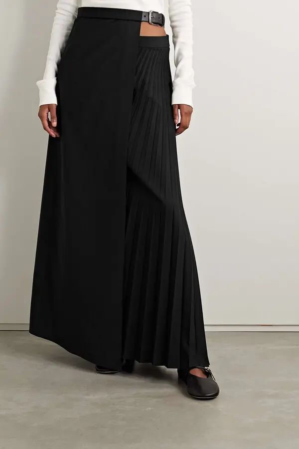 open lace back dress Pleated Cotton Strappy Dress