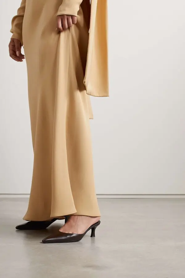 THE ROW Cybil Leather Mules