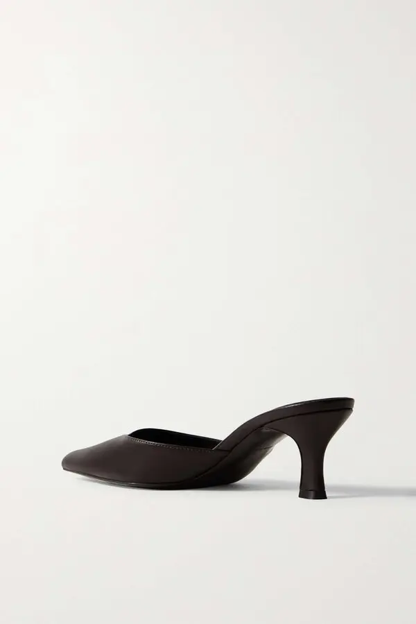 THE ROW Cybil Leather Mules