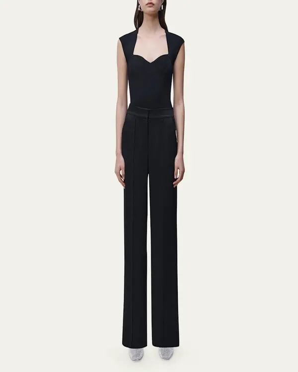 Simkhai Kyra Wide-leg Full Length Pants