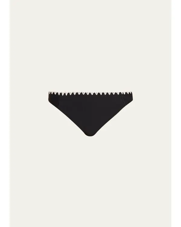 Ramy Brook Iliana Bikini Bottom - Black