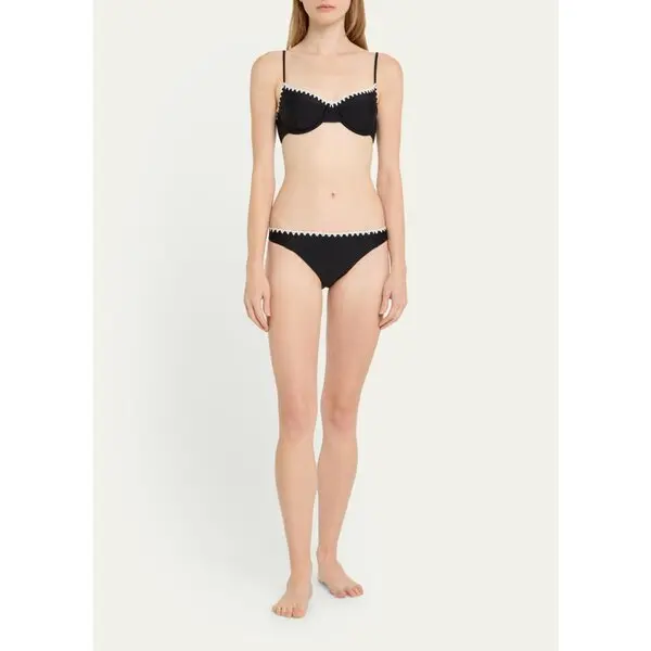 Ramy Brook Iliana Bikini Bottom - Black