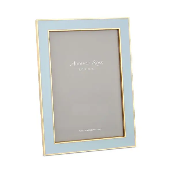 ADDISON ROSS Powder Enamel Picture Frame, 5 X 7 - Blue