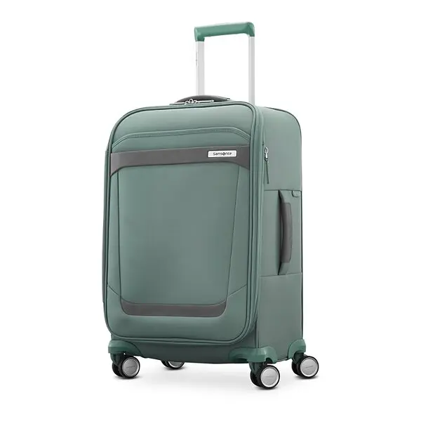 SAMSONITE Elevation Plus Softside Carry On Spinner Suitcase - Cypress Green