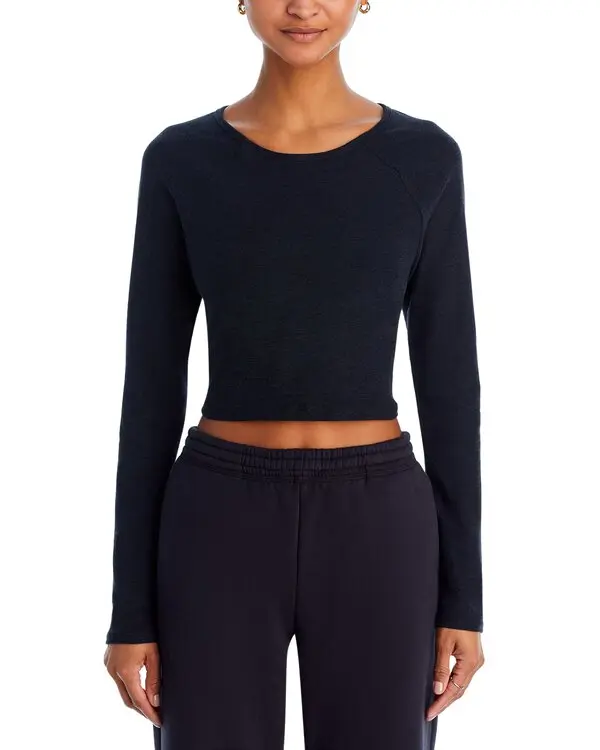 Beyond Yoga Spacedye Enlightened Cropped Pullover Top