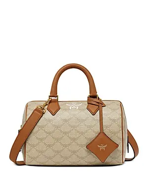 Mcm Ella Small Lauretos Boston Bag