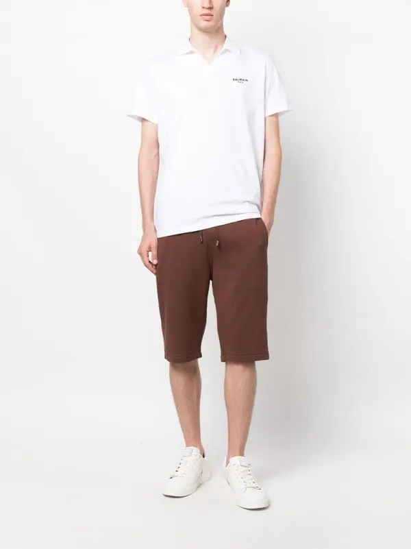 Balmain Logo-print Track Shorts