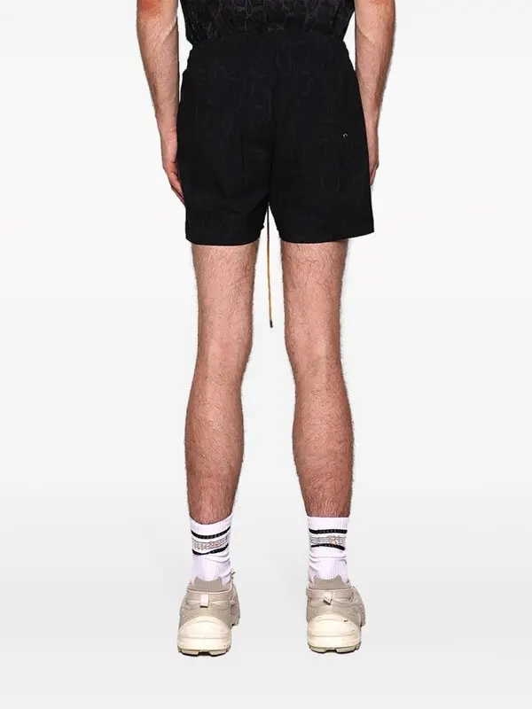 Rhude Snakeskin-print Swim Shorts