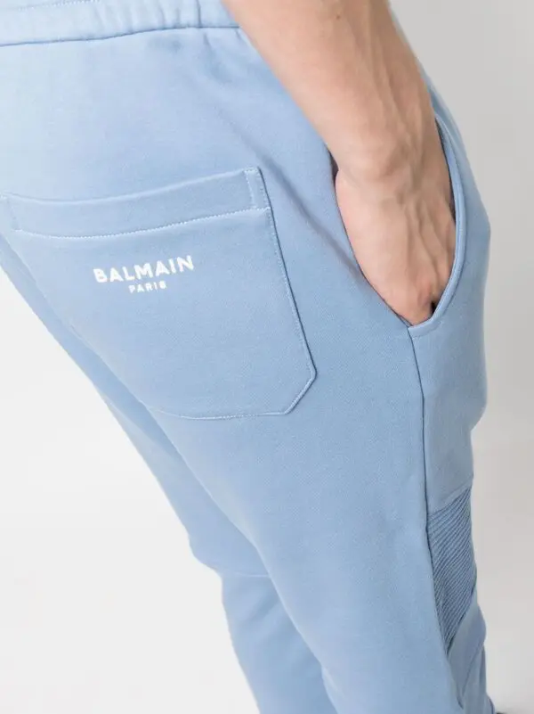 Balmain Elastic-waist Cotton Sweat Pants