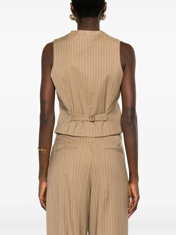 Rag & Bone Priya Pinstriped Vest