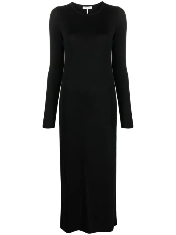 Rag & Bone Crew-neck Fine-knit Maxi Dress