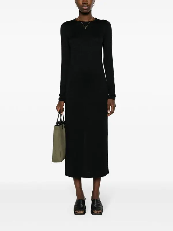Rag & Bone Crew-neck Fine-knit Maxi Dress