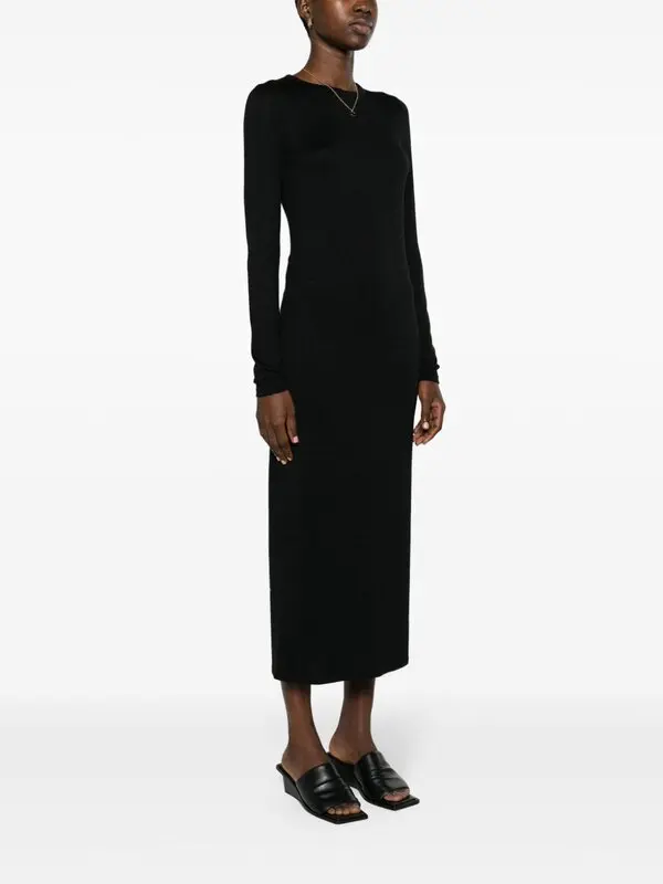 Rag & Bone Crew-neck Fine-knit Maxi Dress