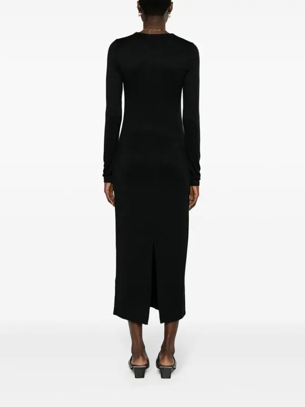 Rag & Bone Crew-neck Fine-knit Maxi Dress