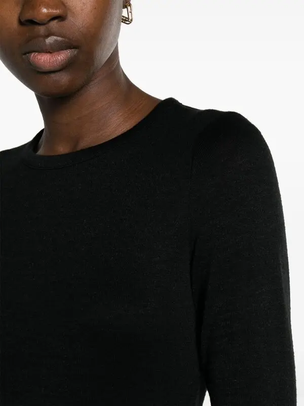 Rag & Bone Crew-neck Fine-knit Maxi Dress