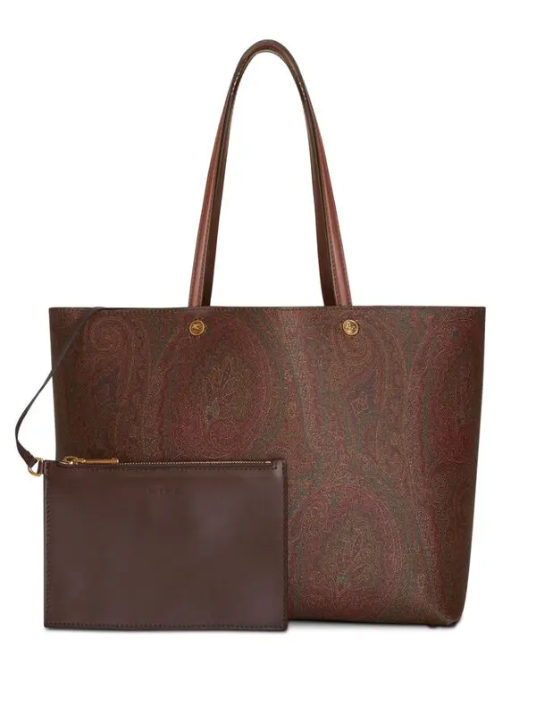 Etro Large Essential Tote Bag - Brown