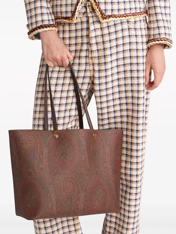 Etro Large Essential Tote Bag - Brown