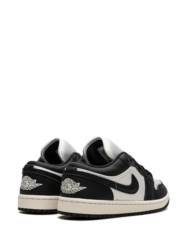 JORDAN Air 1 Low Vintage Panda Sneakers - Black
