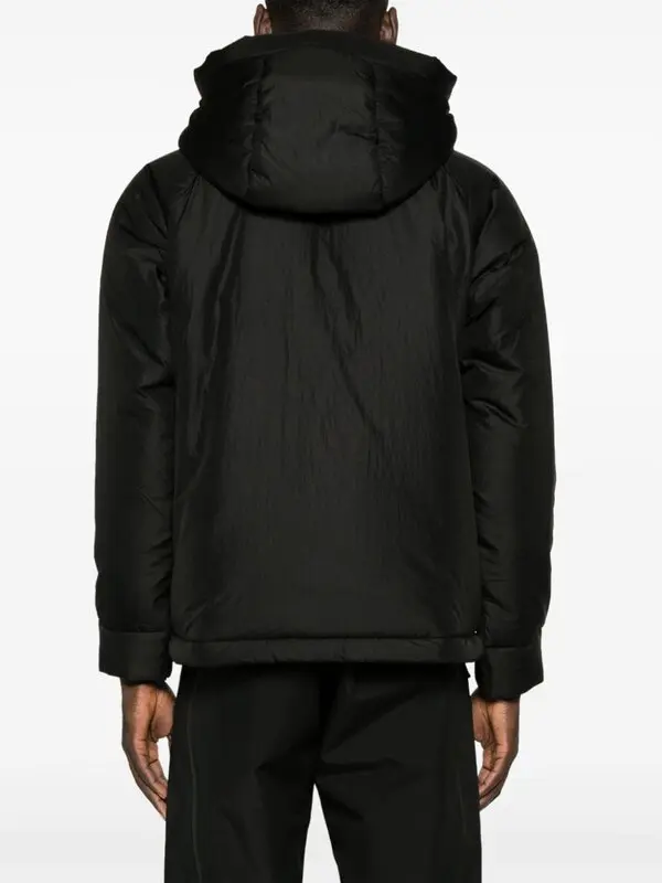 Maison Kitsuné X And Wander Logo-print Padded Jacket
