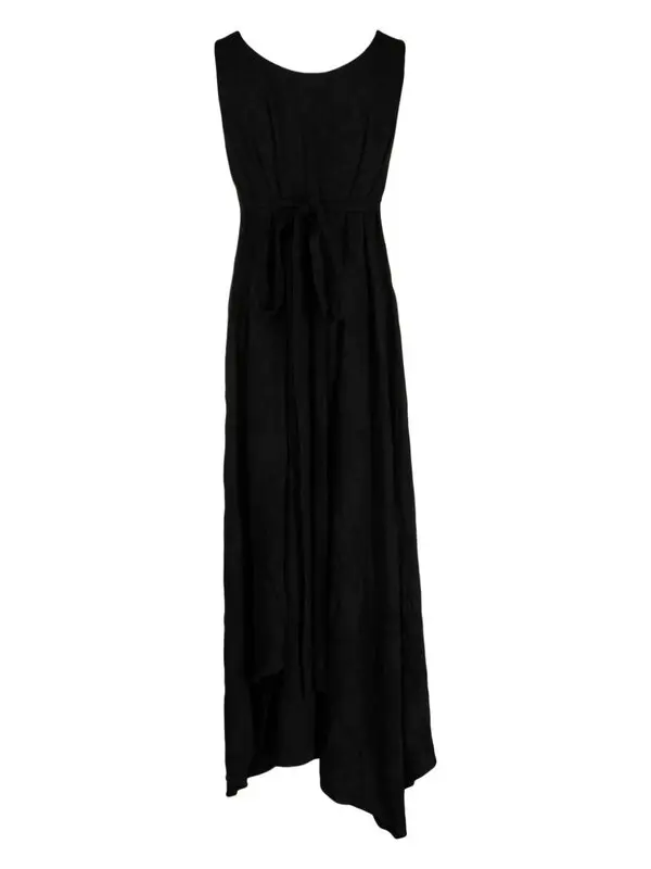 FORME D'EXPRESSION Asymmetric Scoop-neck Midi Dress