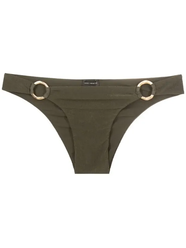 LENNY NIEMEYER Shimmery Bikini Bottom - Green