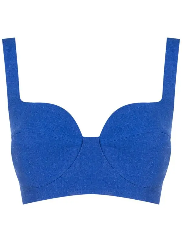LENNY NIEMEYER V-neck Cropped Top