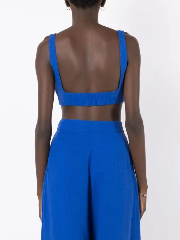LENNY NIEMEYER V-neck Cropped Top